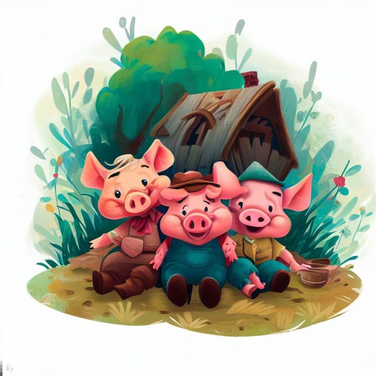 Los tres cerditos cuento corto